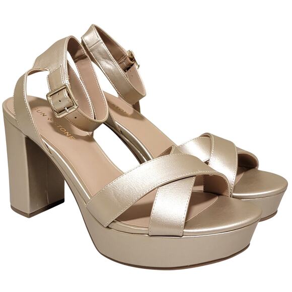 Sun + Stone | Shoes | Sun Stone Women Lilla Ankle Strap High Heel ...